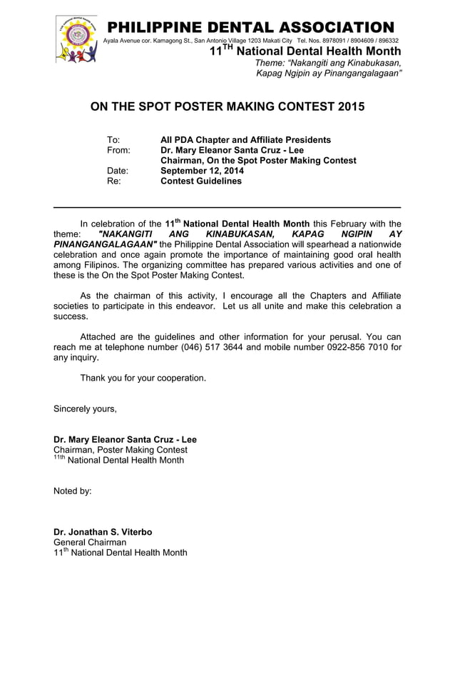 PDA Poster Making guidelines | PDF