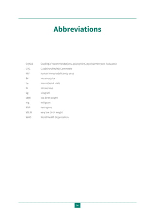 Guidelines recommendations-newborn-health by WHO | PDF