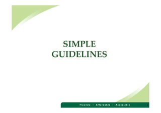 Guidelines - Tutor | PPT