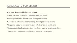 GUIDELINES IN PSYCHIATRY,MAMC NEW DELHI.pptx