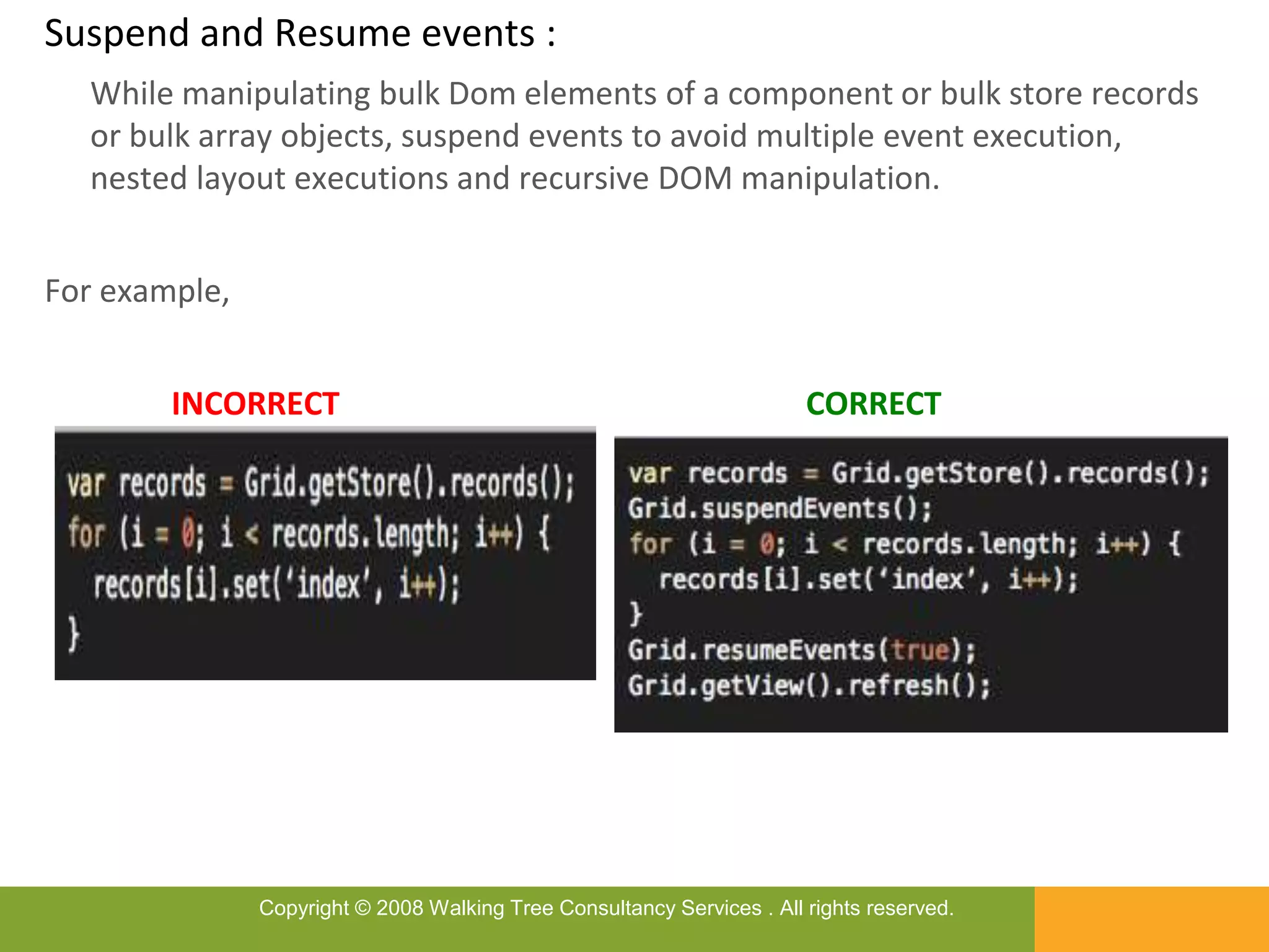 Guidelines and Best Practices for Sencha Projects | PPTX