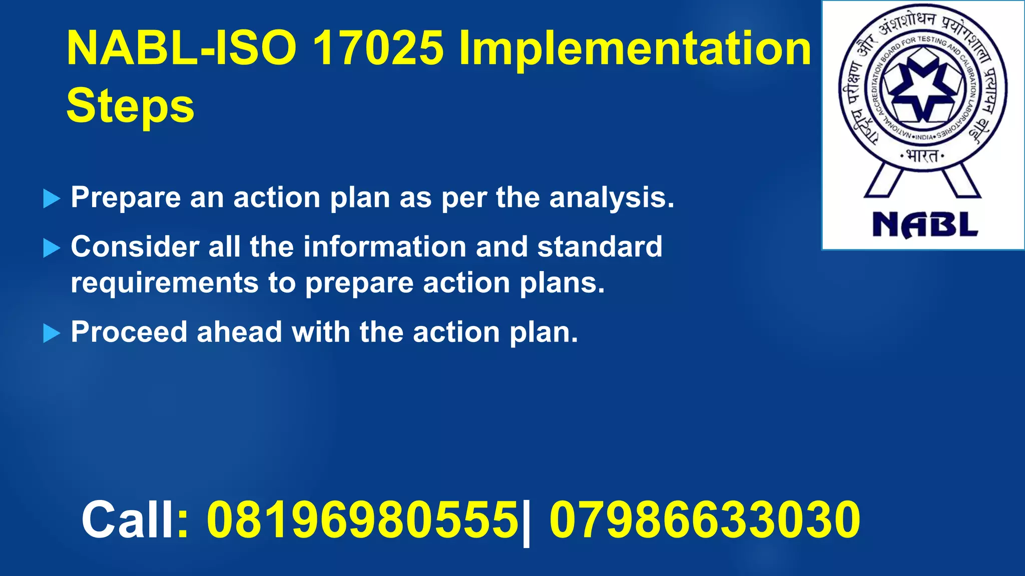 Guidelines and process of nabl lab setup | PPTX
