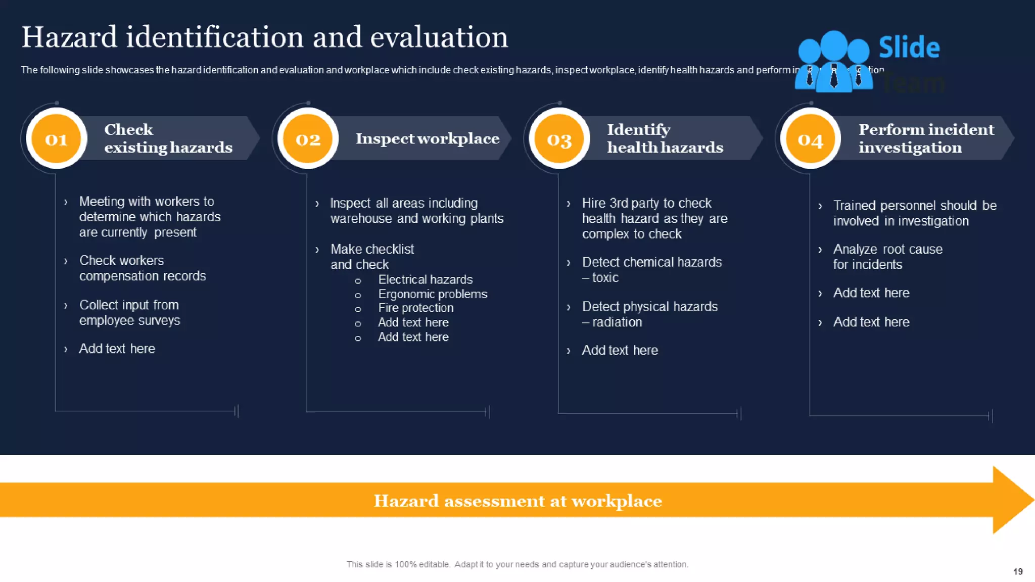 Guidelines And Standards For Workplace Safety Powerpoint Presentation Slides | PPT