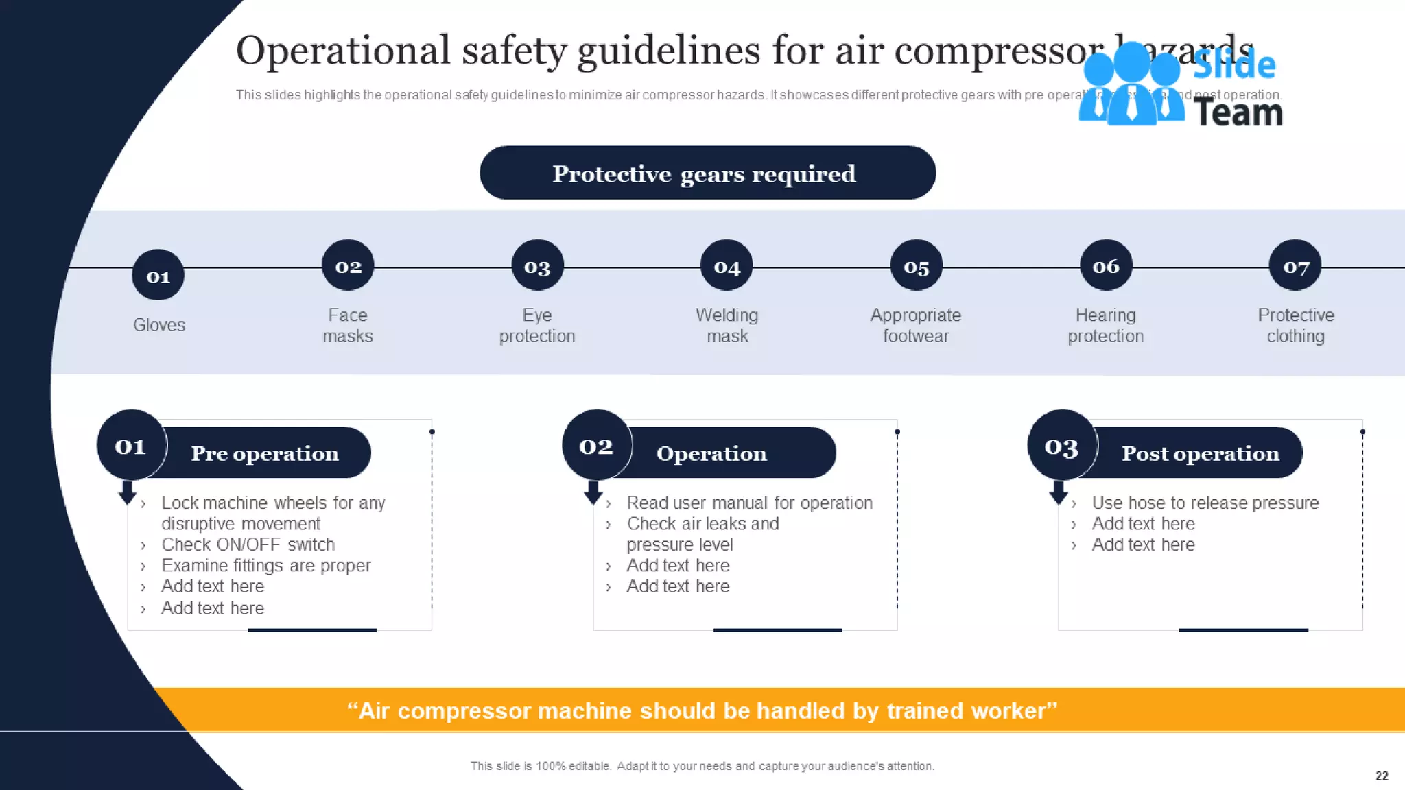 Guidelines And Standards For Workplace Safety Powerpoint Presentation ...
