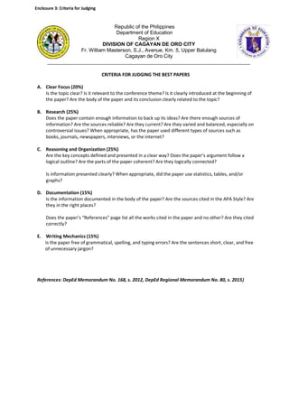 Guidelines ci ar format | PDF