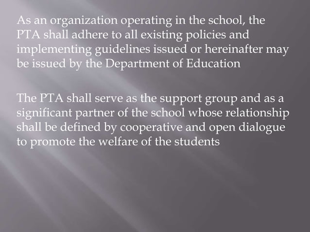 Guidelines on how to conduct HRPTA/CPTA Elections in every schools | PPTX