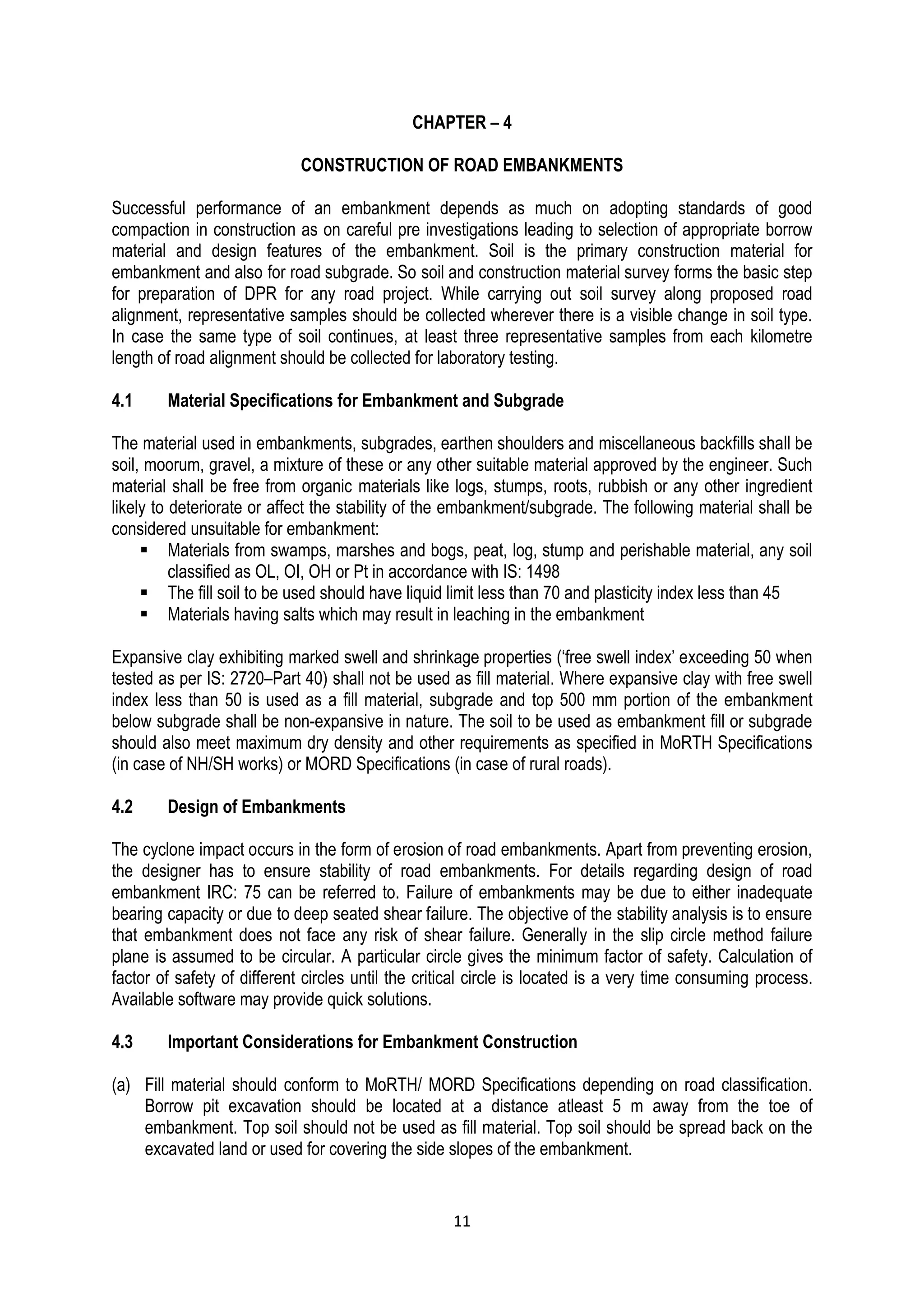 Guidelines for Planning and Construction of Roads in cyclone Prone ...