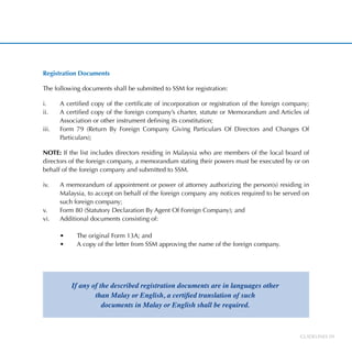Guidelines Doing Business In Malaysia | PDF