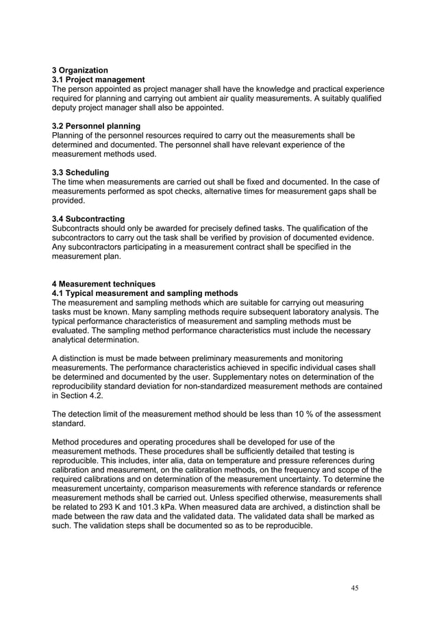 Guidelines for ambient air monitoring network | PDF