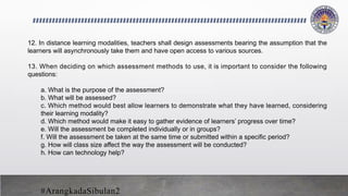 GUIDELINES FOR ASSESSMENT FOR LEARNERSpptx | PPTX