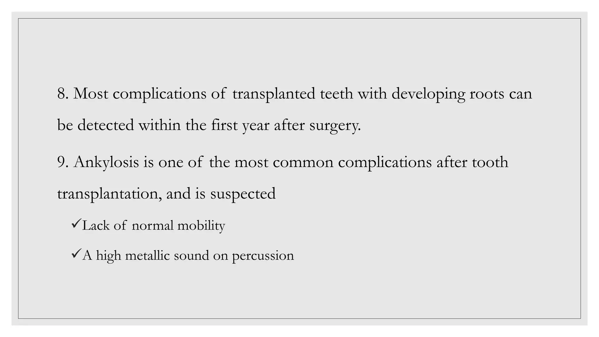 Guidelines for Dental autotransplantation. | PPTX
