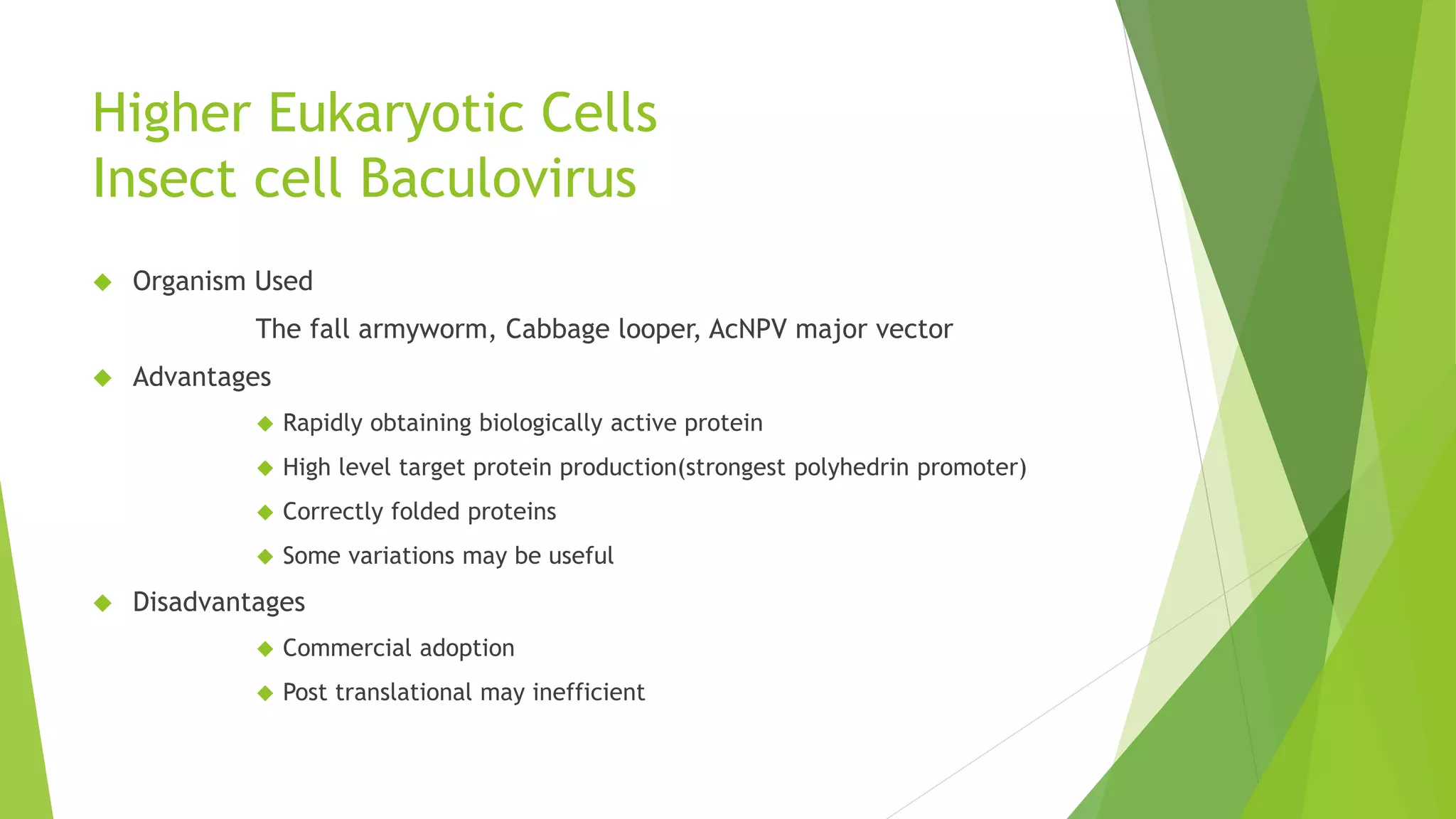 Guidelines for choosing host vector systems | PPTX