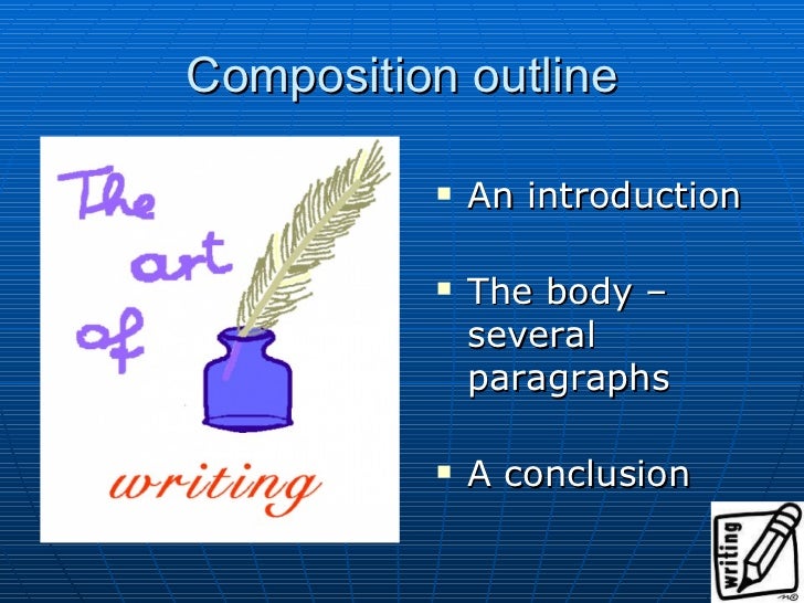 Guidelines for composition writing