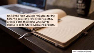 Guidelines for Conference Report Writing | PPTX