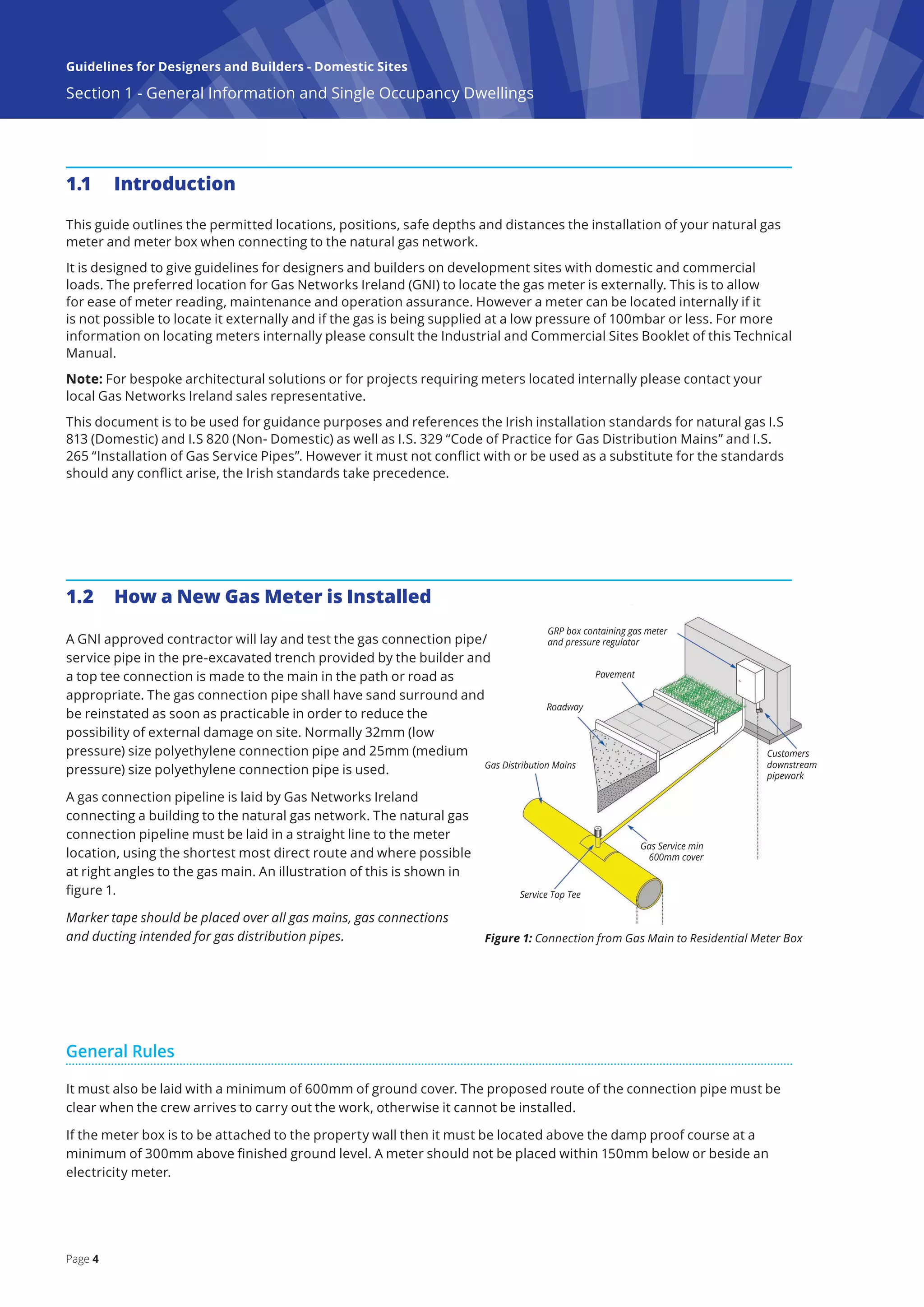 Gas Installation Guidelines for Designers and Builders - Domestic Sites ...