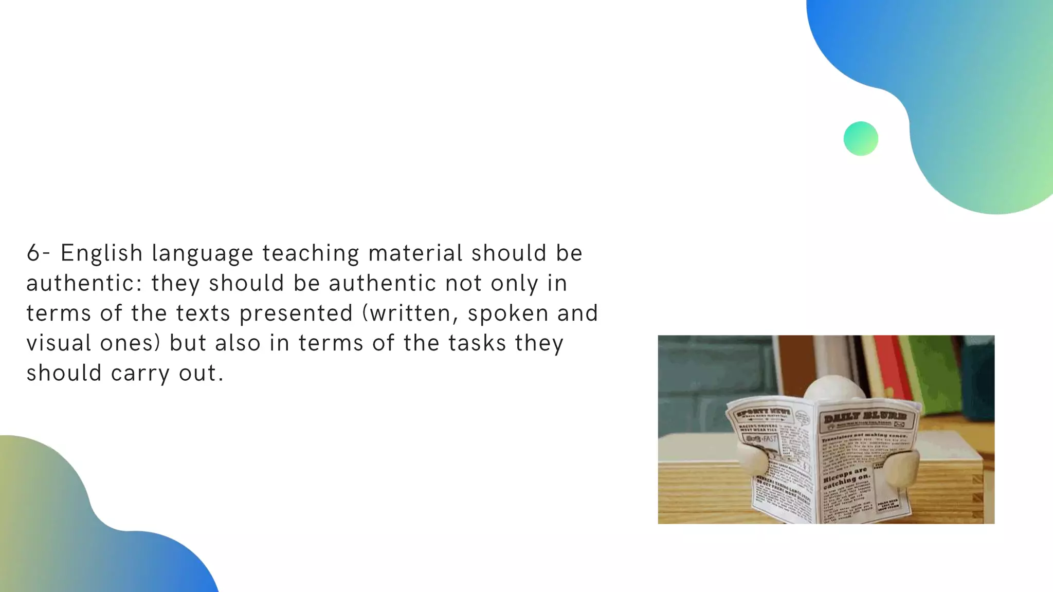 Guidelines for designing effective english language teaching materials ...