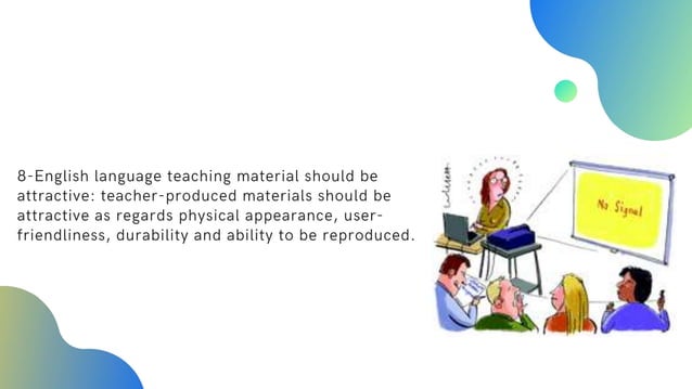 Guidelines for designing effective english language teaching materials ...