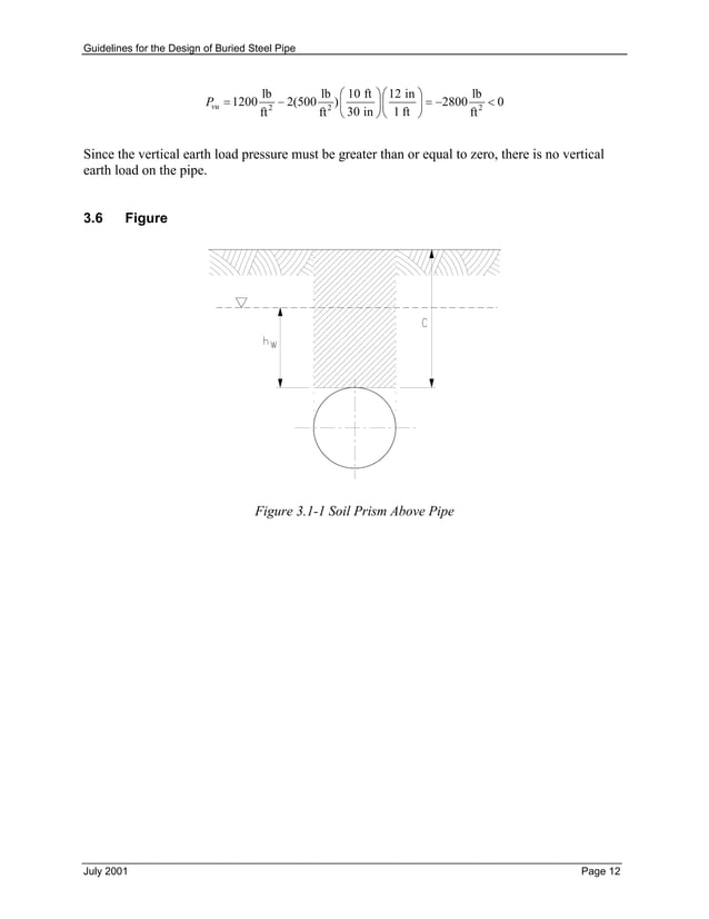 Guidelines for design of buried steel pipe | PDF | Civil Engineering ...