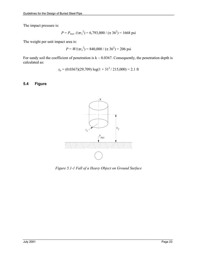 Guidelines for design of buried steel pipe | PDF | Civil Engineering ...