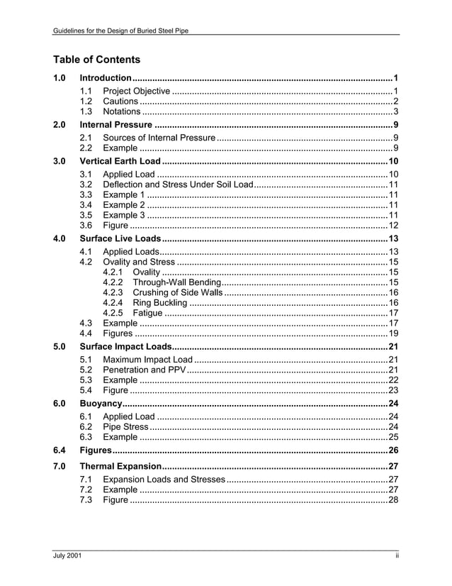 Guidelines for design of buried steel pipe | PDF | Civil Engineering ...