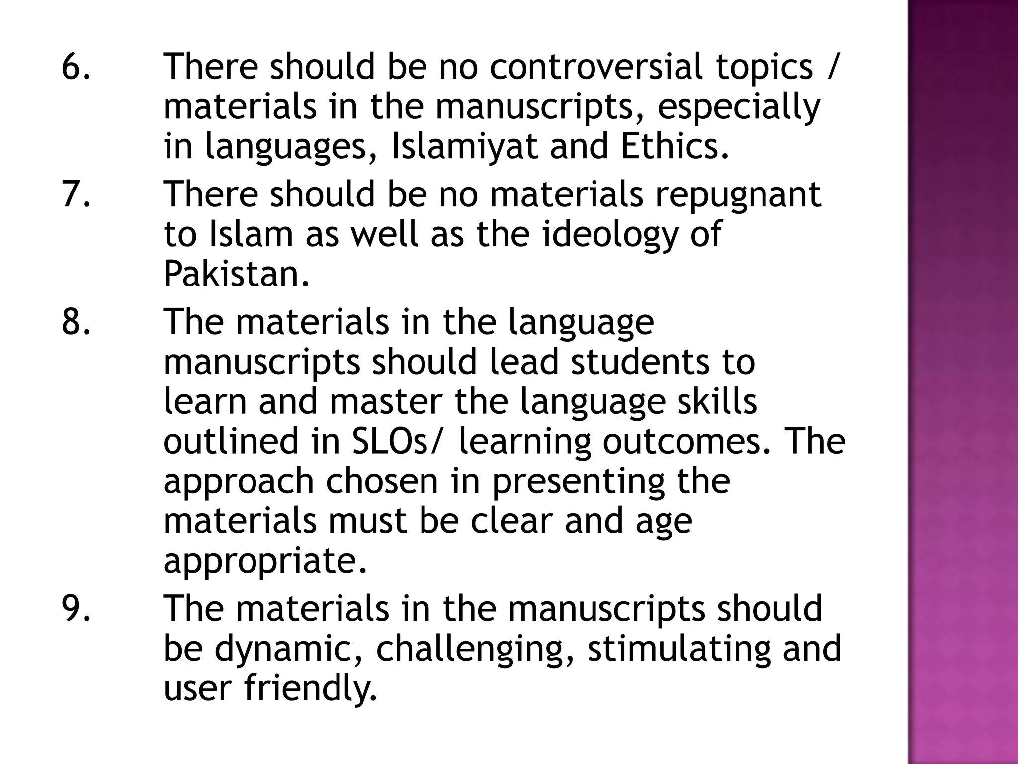 Guidelines for development of textbook | PPTX