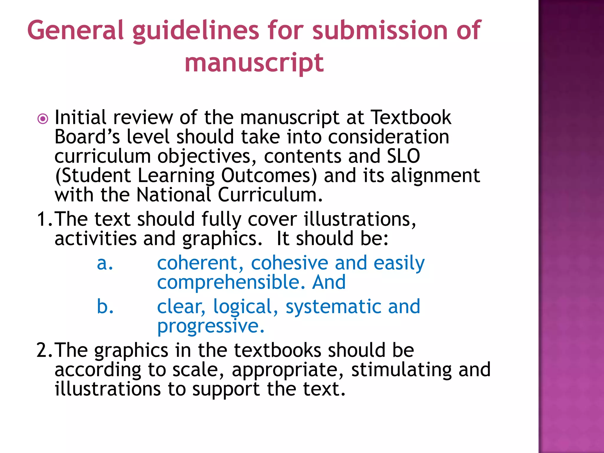 Guidelines for development of textbook | PPTX