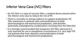 Guidelines for dvt prophylaxis in surgical patients | PPTX