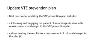 Guidelines for dvt prophylaxis in surgical patients | PPTX