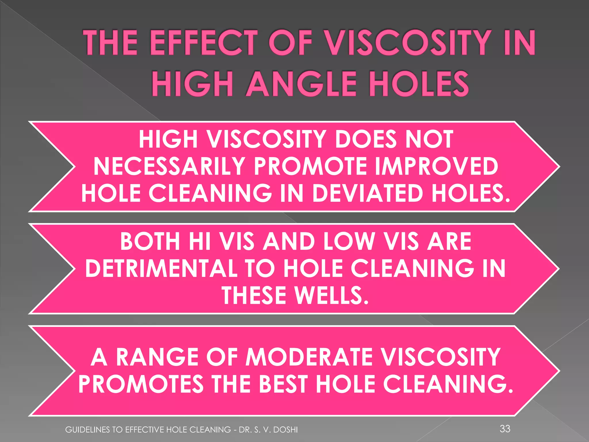 GUIDELINES FOR EFFECTIVE HOLE CLEANING IN DIRECTIONAL WELLS | PPTX