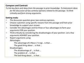 Guidelines for effective reading discussion | PPT