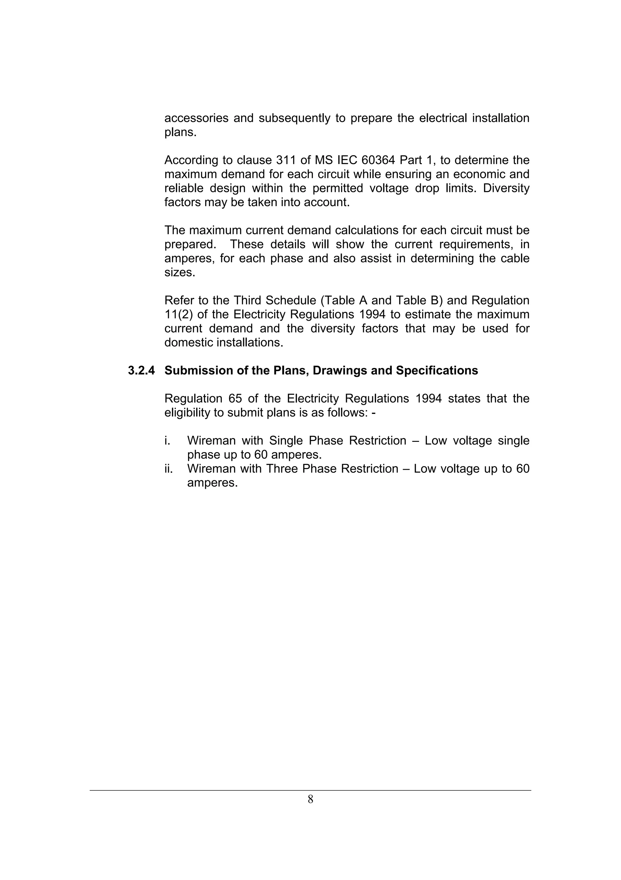 Guidelines for electrical wiring in residential buildings | PDF