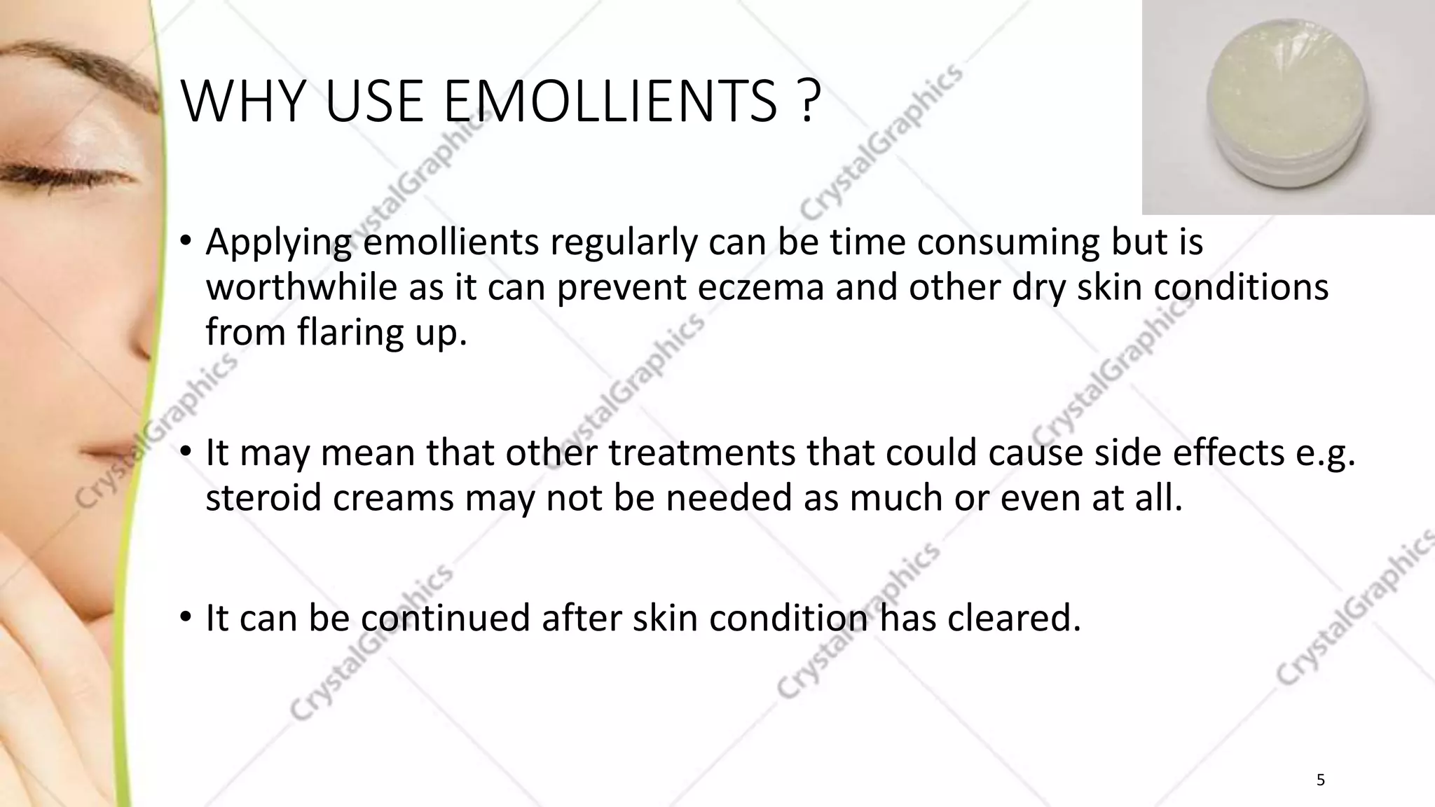Guidelines for emollients | PPTX