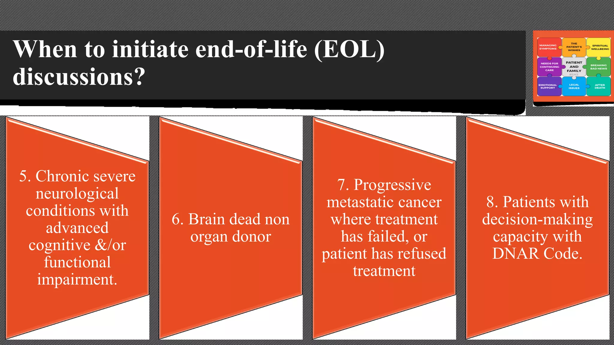 Guidelines for end of life care in icu | PDF