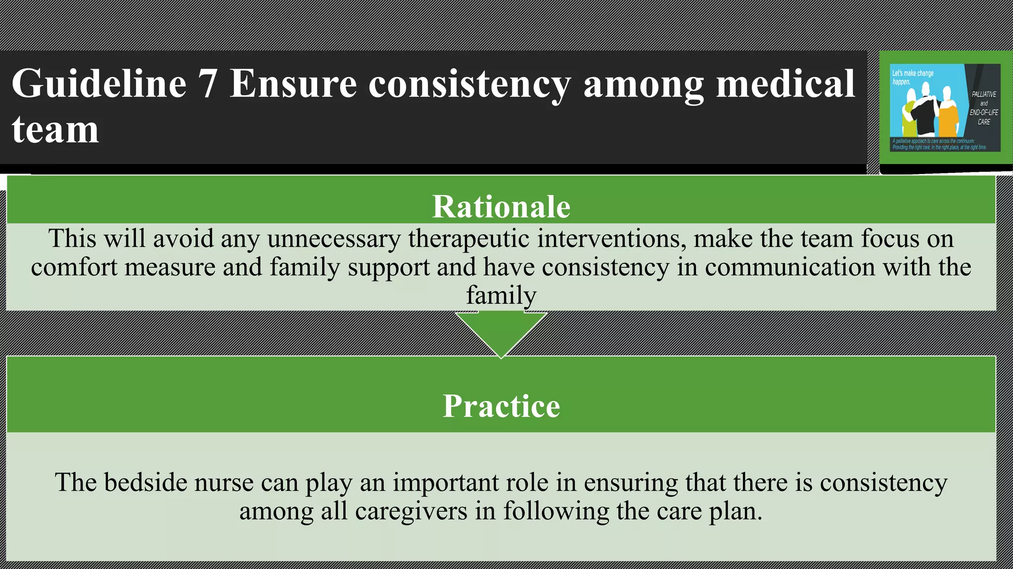 Guidelines for end of life care in icu | PDF