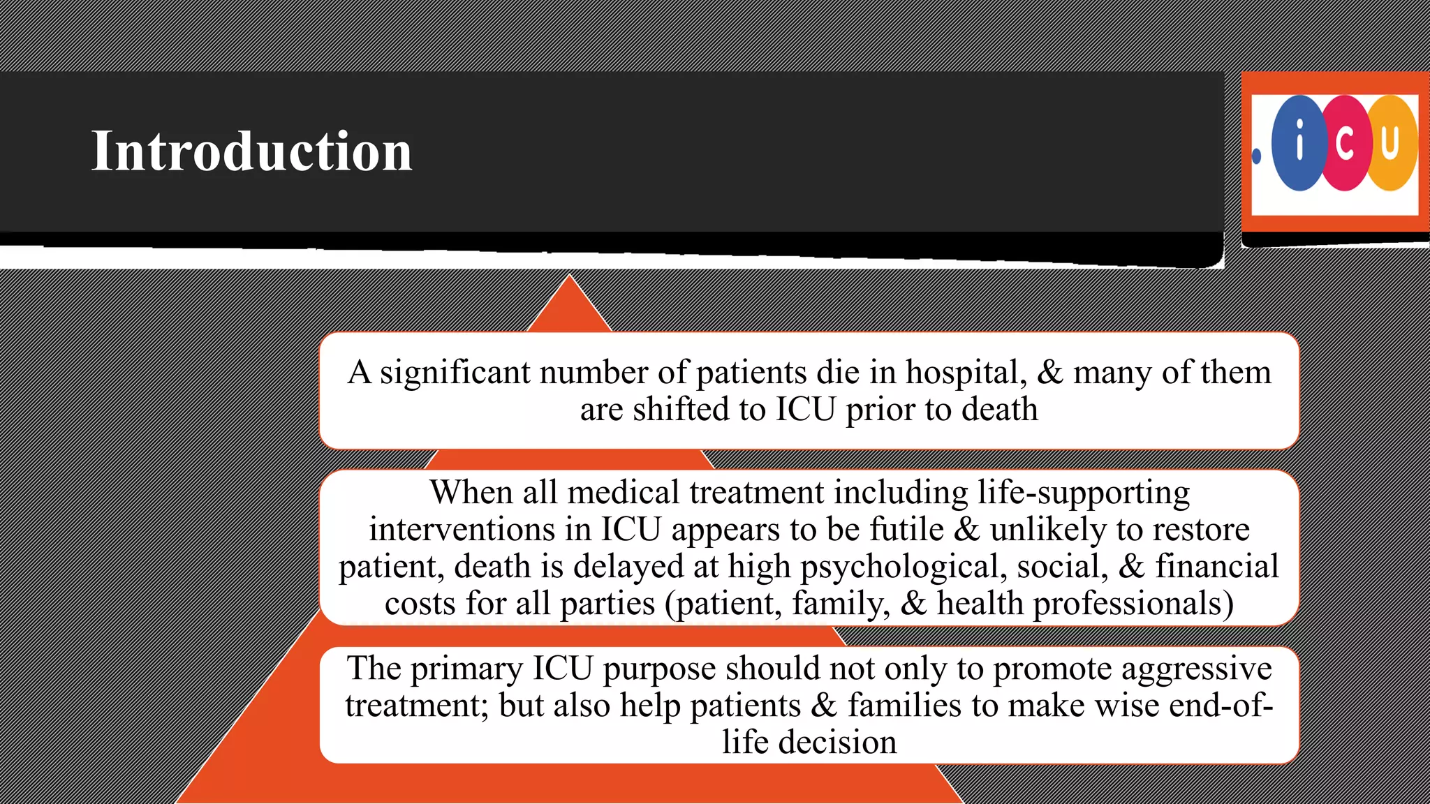 Guidelines for end of life care in icu | PDF