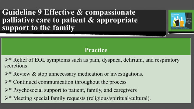 Guidelines for end of life care in icu | PDF | First Aid | Injuries
