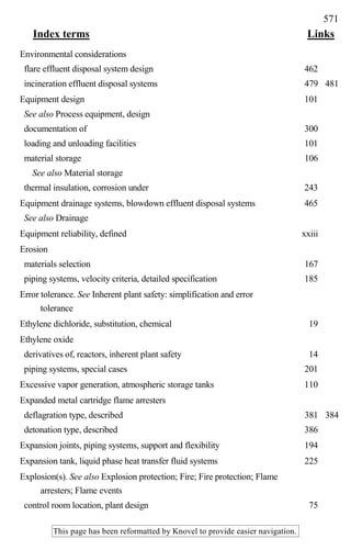 Guidelines for Engineering Design for Process Safety (Process Safety ...