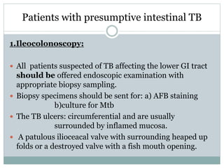 Guidelines for extra pulmonary TB in India | PPT