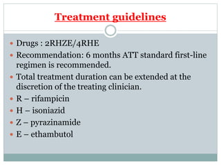 Guidelines for extra pulmonary TB in India | PPTX