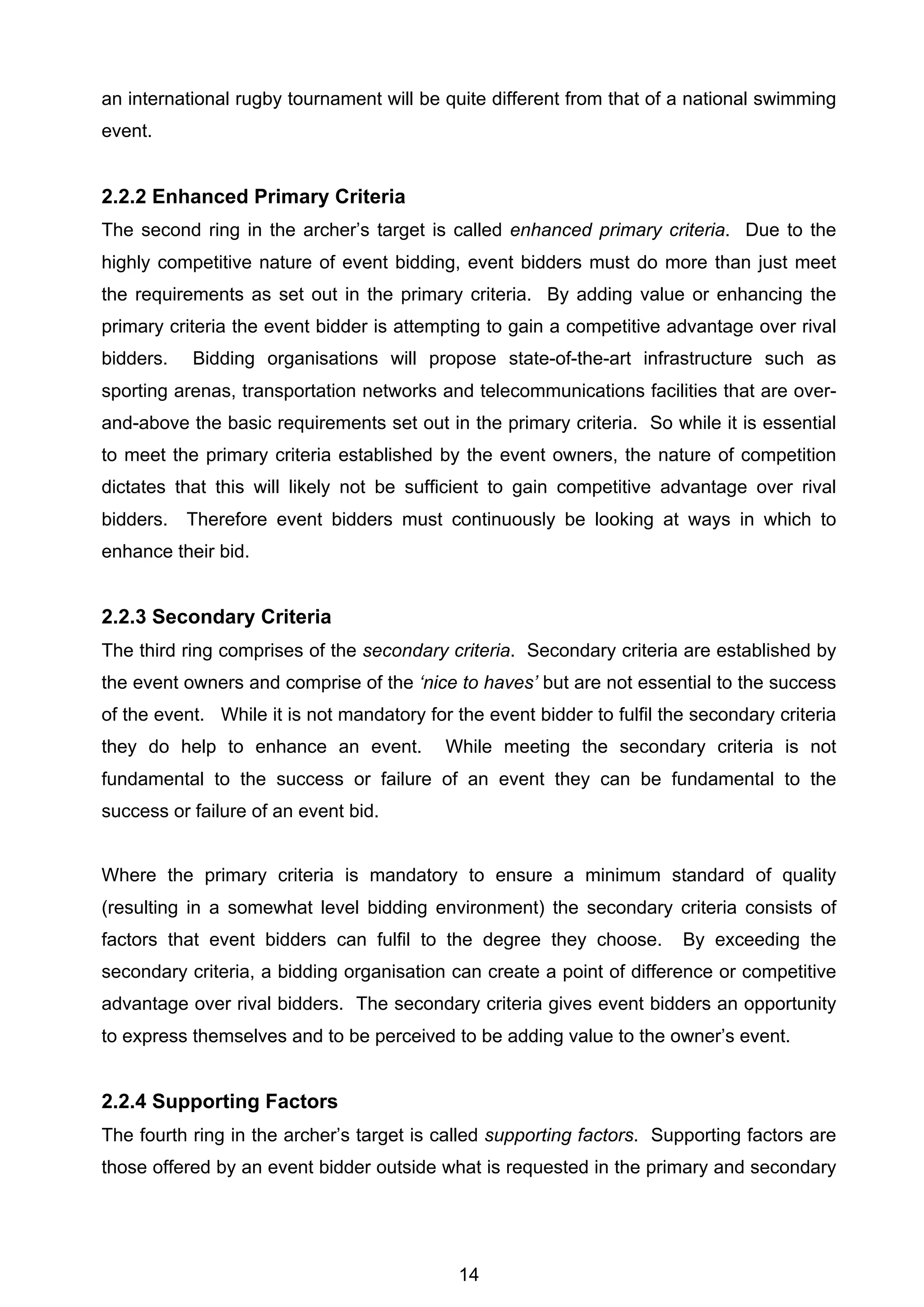 Guidelines for Event Bidding, Jan 2014 | PDF