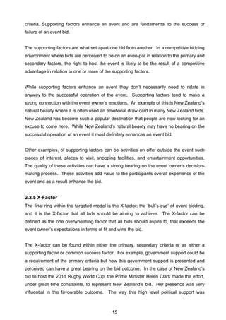 Guidelines for Event Bidding, Jan 2014 | PDF