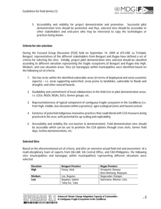 Guidelines for field_demos | PDF