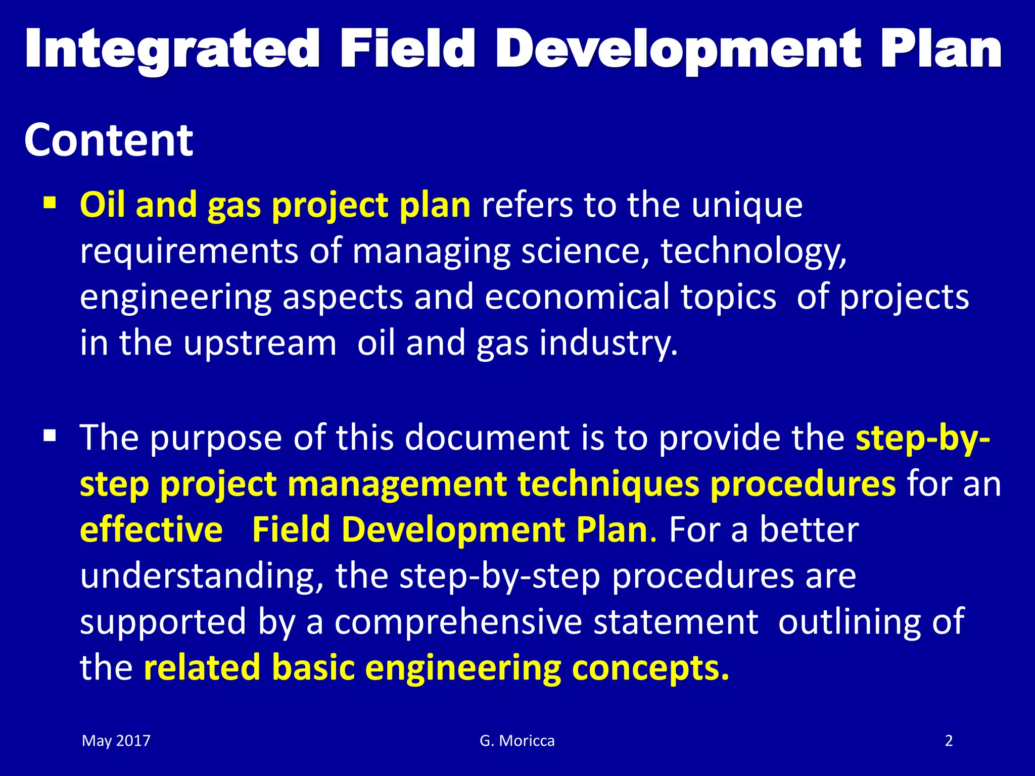 Guidelines for field development plan | PDF | Geology | Science
