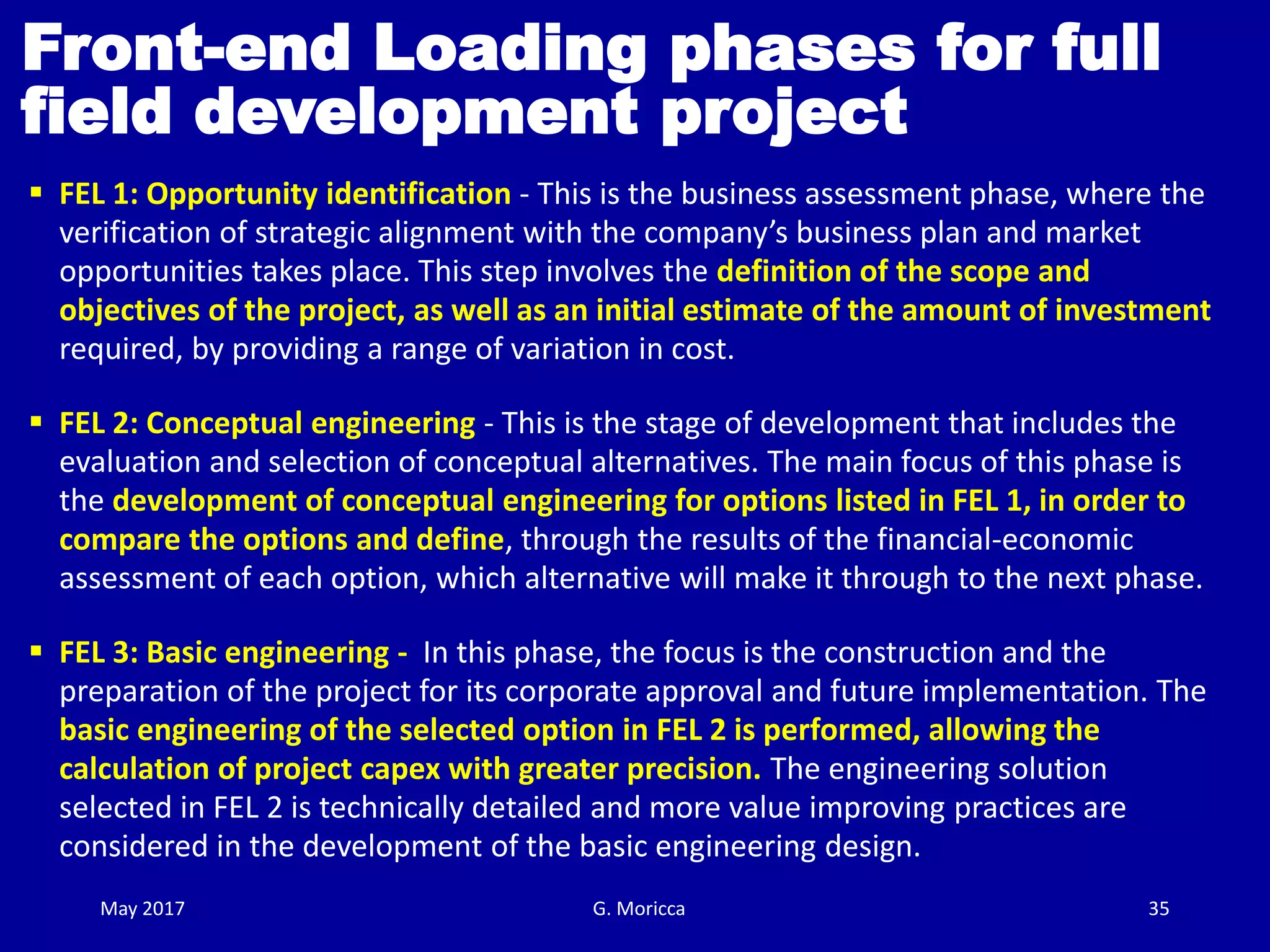 Guidelines for field development plan | PDF