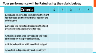 guidelines for healthy eating.pptx in healt | PPT