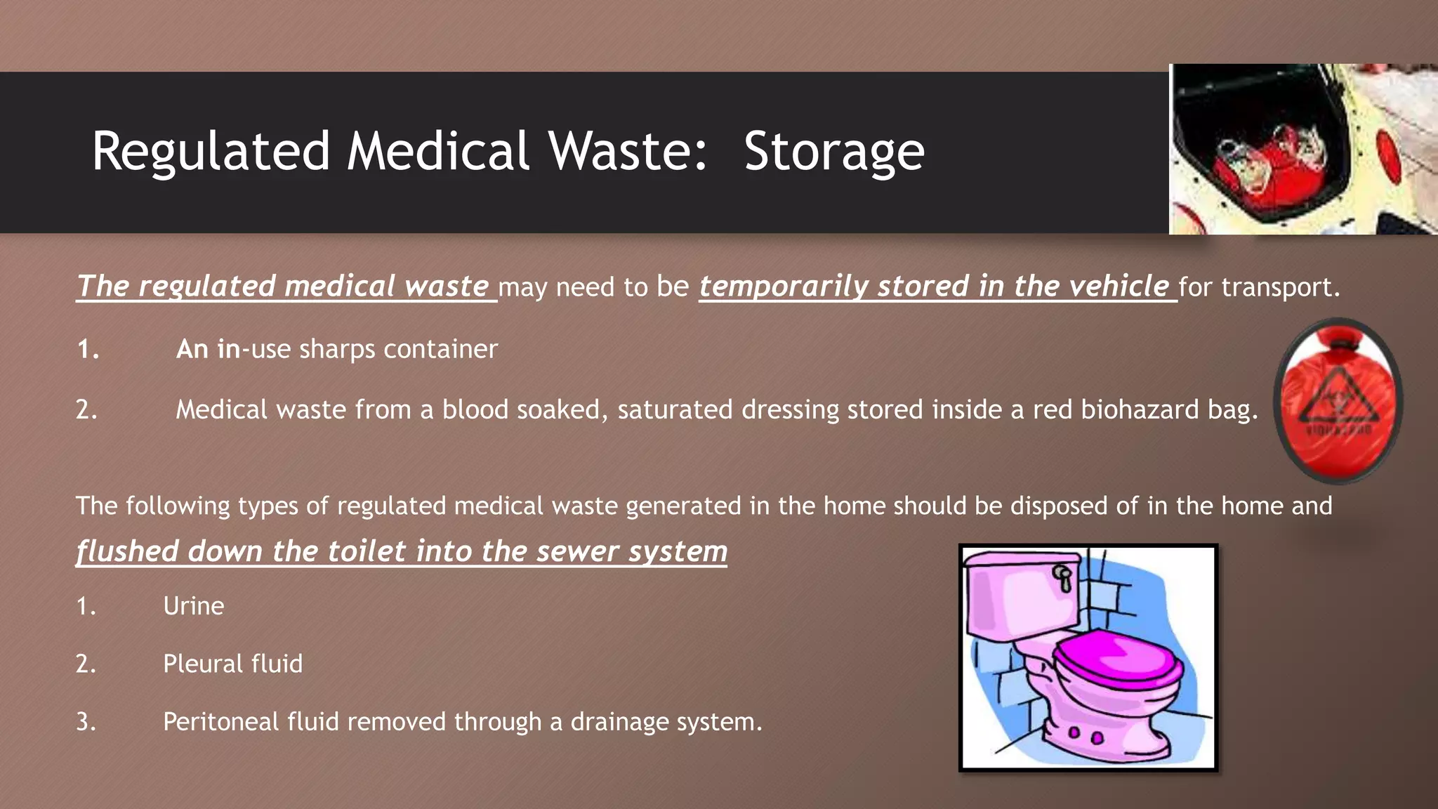 Guidelines for homecare clinicians.pptx storing in vehicle.pptx mine | PPTX