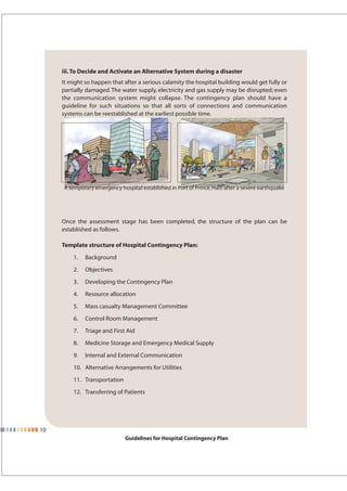 Guidelines for hospital contingency plan | PDF