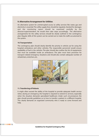 Guidelines for hospital contingency plan | PDF