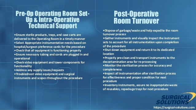 Guidelines for Improving Operating Room Turnover Time