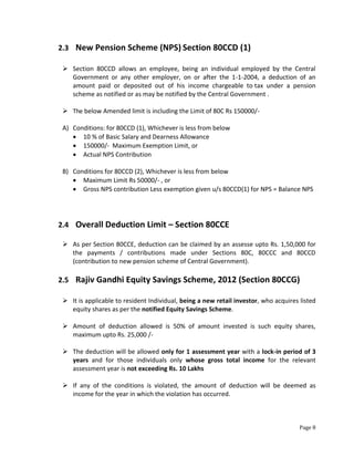 Guidelines for income tax deduction fy15 16 | PDF